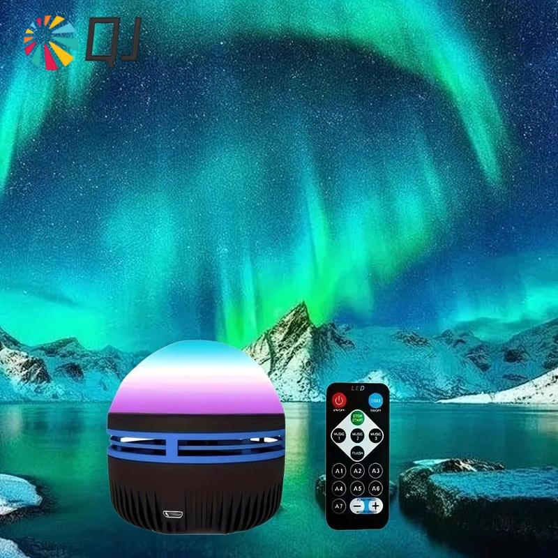 LED Star Galaxy Projector Lamp USB Auto Rotating Magic Ball Moon ...