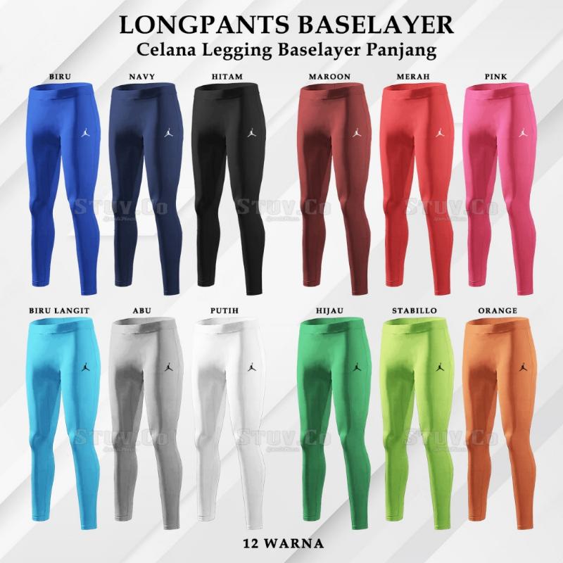 Seluar Trend Panjang, LONGPANTS, Legging Cuff, Sesuai untuk Berenang ...