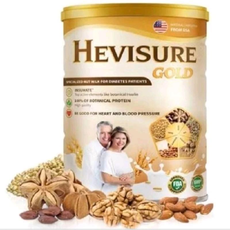 Hevisure Gold Milk Original USA Susu Kacang Herbal untuk Diabetes dan ...