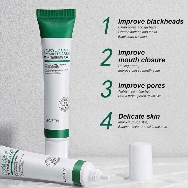 Salicylic Acid Pores Refining Cream Shrink Pore Rejuvenate Nourish ...