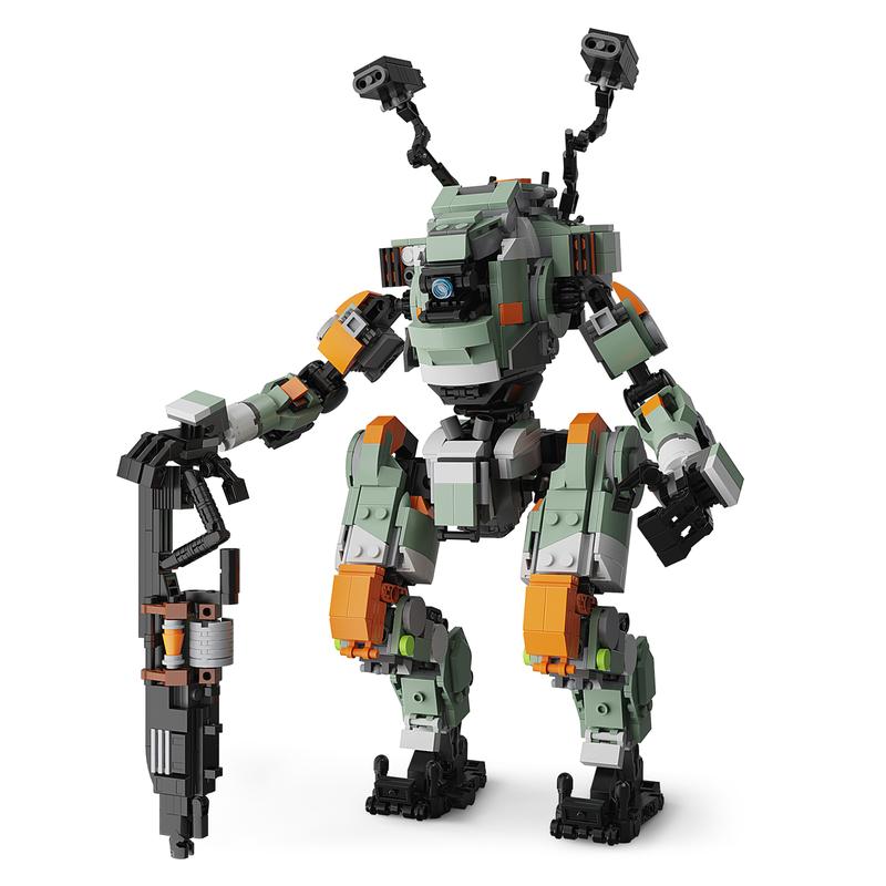 (1057 pcs) BT Vanguard-class Robot Building Model Kit, BT Action ...