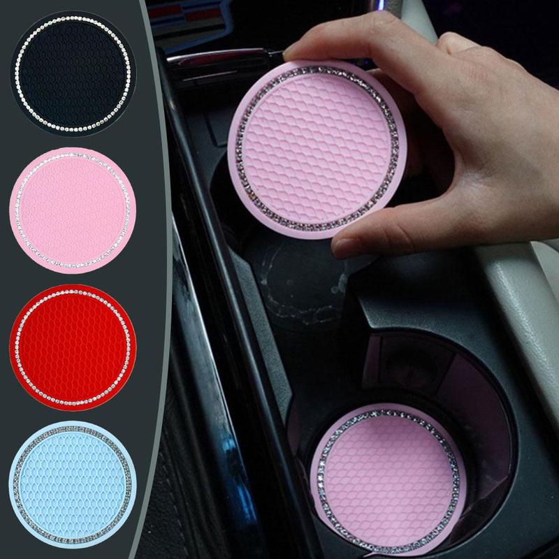 Car Silicone Water Coaster Anti-slip And Heat-insulating - TikTok Shop ...