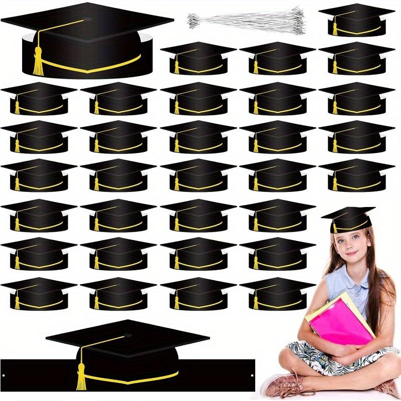 Mototo Graduation Paper Cap Class of 2025 Adjustable Graduation Cap ...