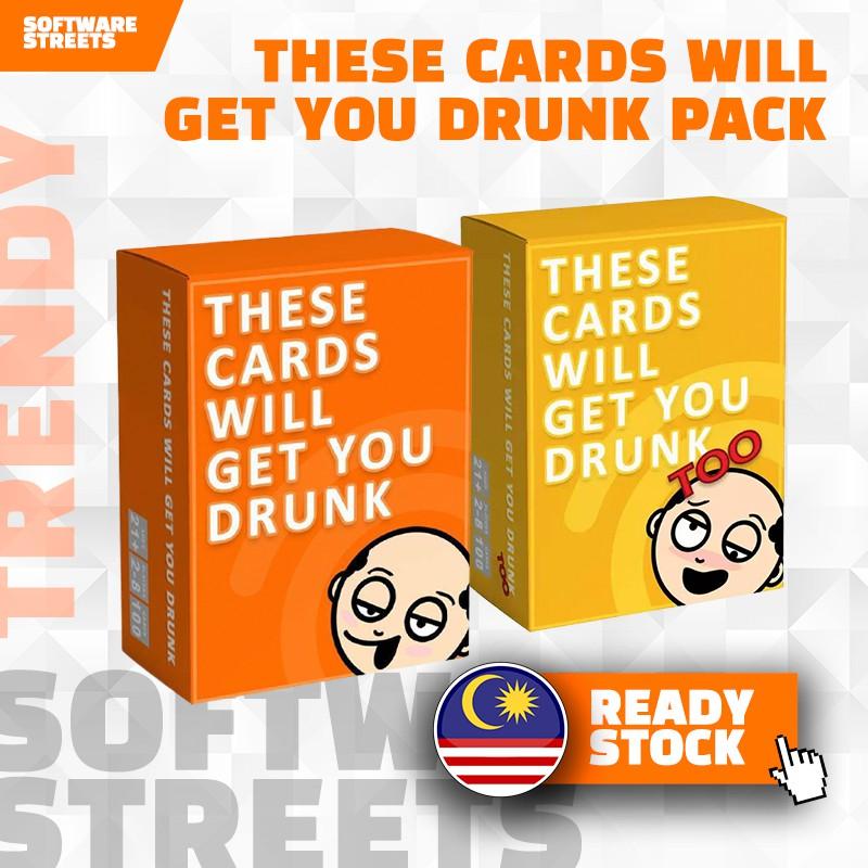 These Cards Will Get You Drunk - Fun Drinking Game Cards Board - TikTok ...