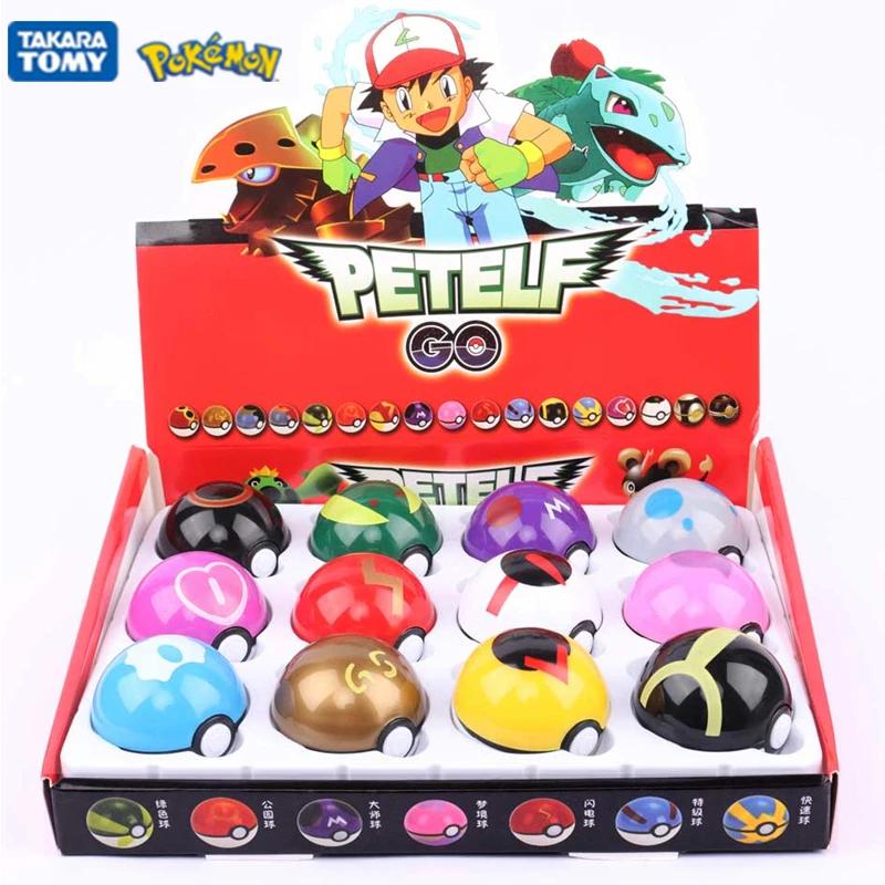12Pcs Pokémon Poke Ball Pikachu Charmander Random dolls Bola - TikTok ...