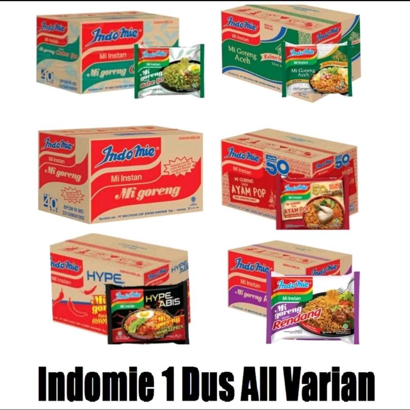 INDOMIE GORENG DAN KUAH //ALL VARIAN//PERDUS Food Noodles - Shop ...