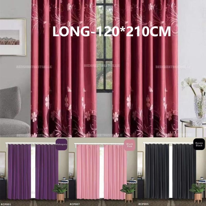 Langsir Rumah, Murah, Jenis Rod / Cangkuk Cantik - TikTok Shop Malaysia