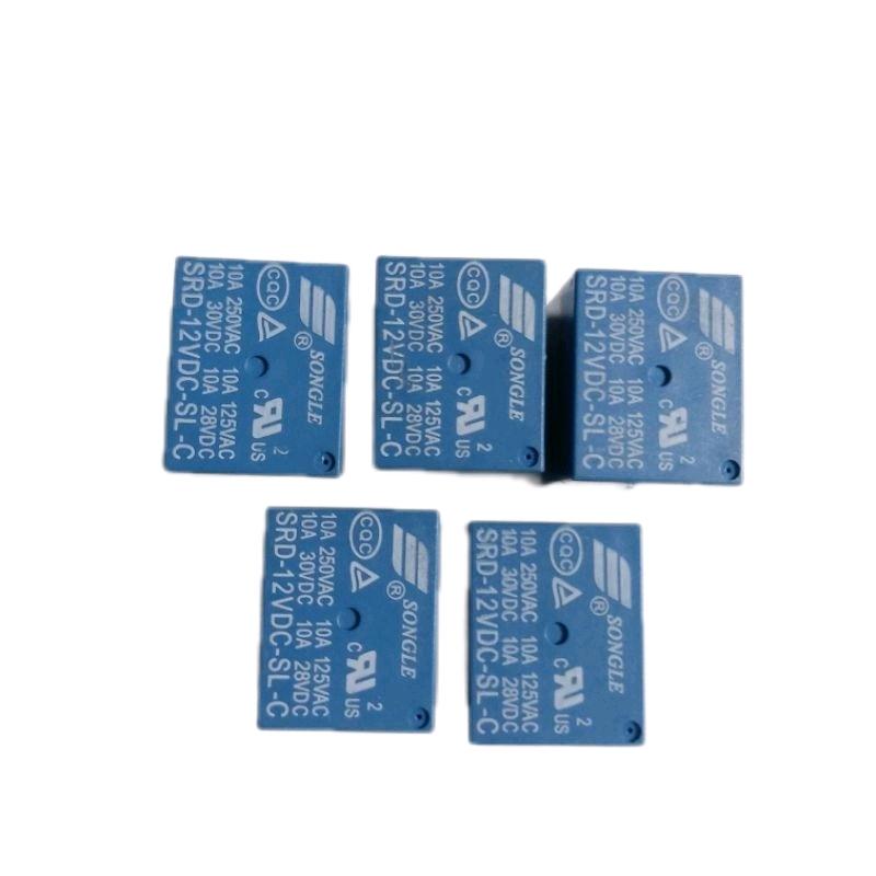 Mini Power Relay SRD 5pin/12V/DC10A (Sold Per 5-pcs) - TikTok Shop ...