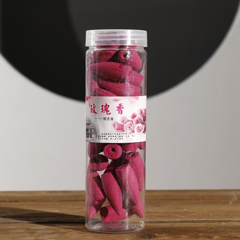 Backflow Tower Incense Cone Ceramic Incense Burner Spice Sandalwood ...