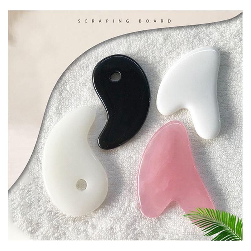 【Fulisa】Resin heart-shaped scraping tablets massage back nec - TikTok ...