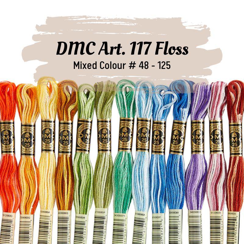 DMC Embroidery Cross Stitch Art.117 Mixed Colour Thread - TikTok Shop ...