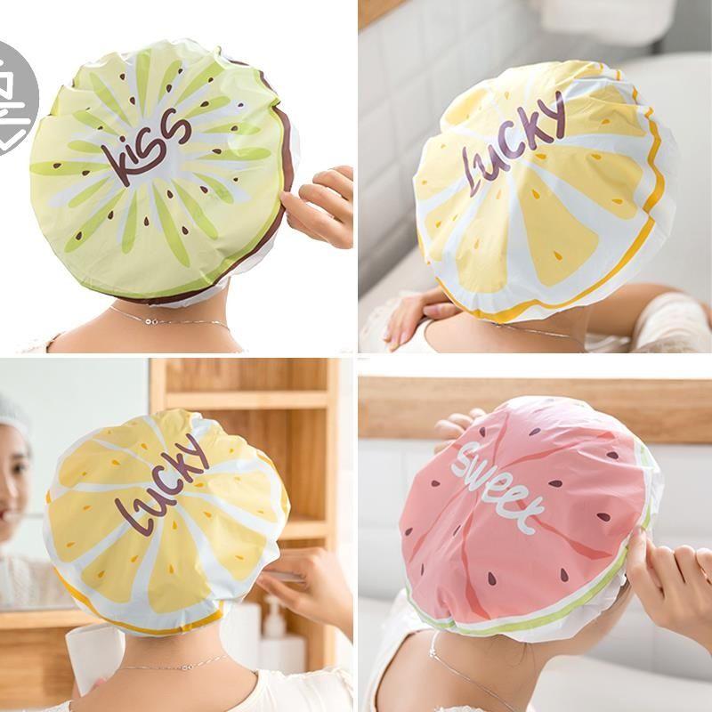 Topi Mandi Penutup Rambut Mandi Kalis Air Shower Cap Bath Ha - TikTok ...
