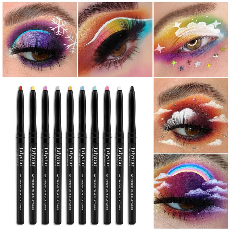 0.2g Colored Eyeliner Gentle Fashion Delicate Texture Long Lasting ...