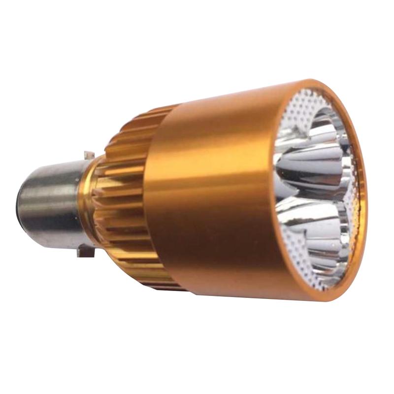 Lampu Depan, LED, H6 BA20D Mentol, Putih 6000K, 9W, Lampu Siang ...