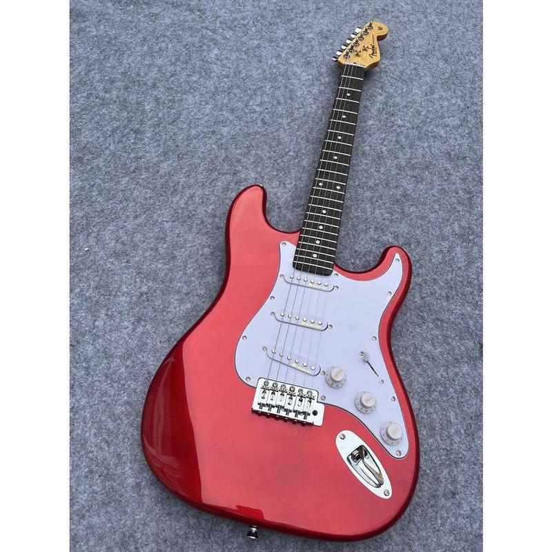 Fender Stratocaster Electric Guitar SSS Pickups Red Professional ...