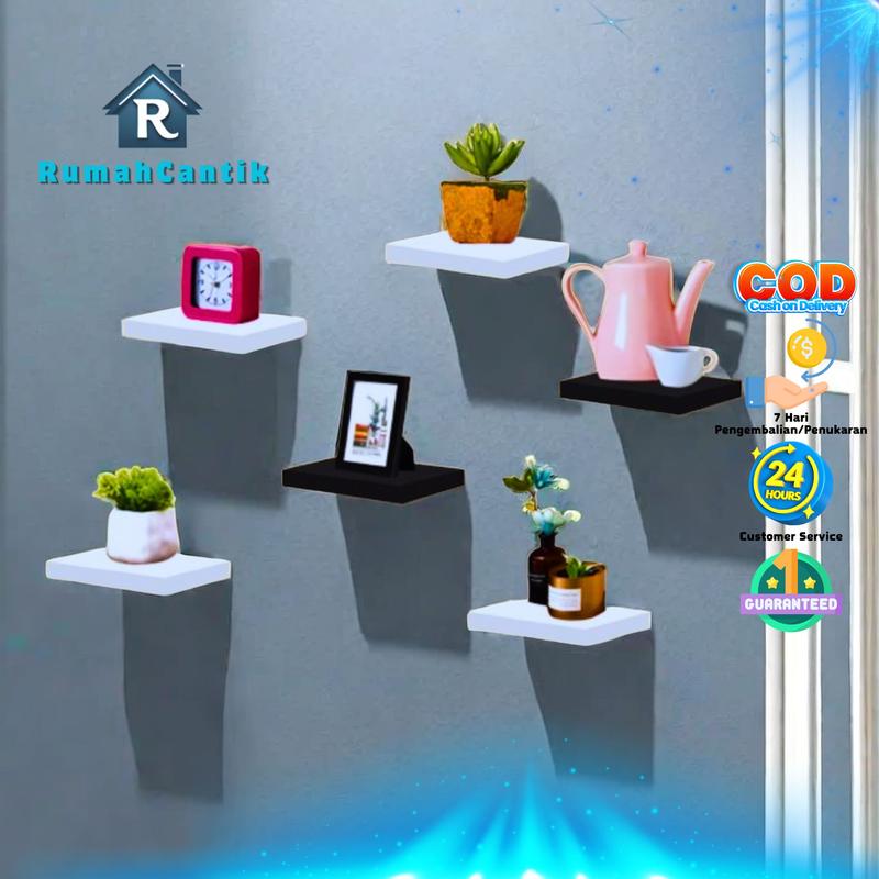 RumahCantik - Rak Hambalan Gantung Dinding Layang Multifungs - Shop ...