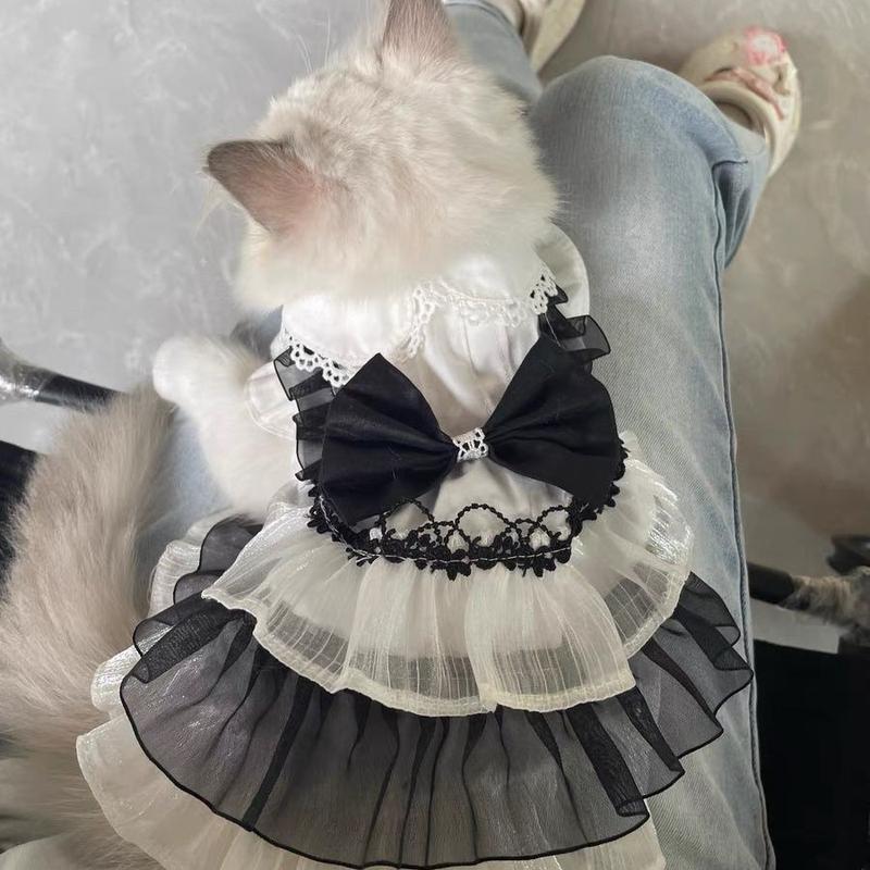 Pakaian Haiwan Peliharaan, Skirt Teddy, Yorkshire, Bichon, Pomeranian ...