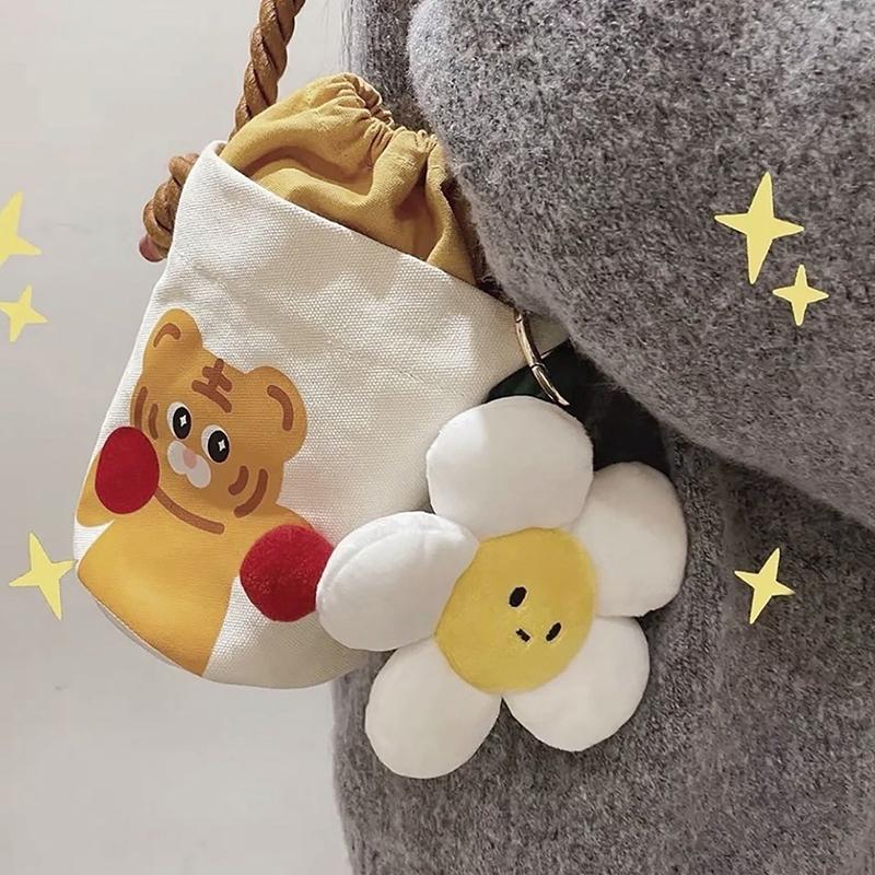 Loket beg bunga matahari, kreatif, comel, anak patung kartun - TikTok ...
