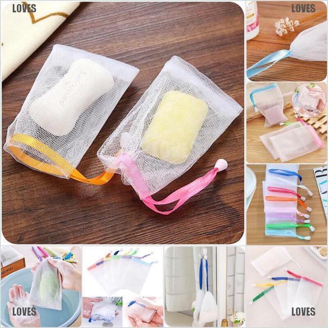 4pcs JARING SABUN PEMBUAT BUSA SABUN FOAMING NET JARING SABU - Shop ...