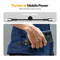 Promo UNEED Kabel Data Quick Charge for Type C Lightning Micro USB 20CM ...