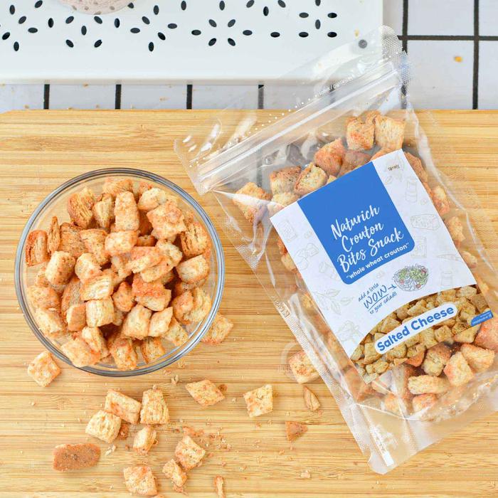 Promo Simply Premium Crouton Bites Snack Salted Cheese 60 Gr buah ...