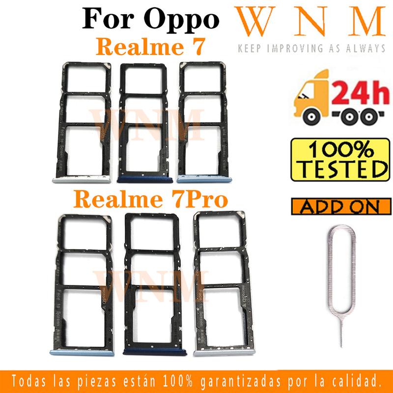 ถาดใส่ซิมการ์ด, สำหรับ OPPO Realme 7 Pro 7Pro, ที่ใส่ซิมการ์ด, - TikTok Shop Thailand