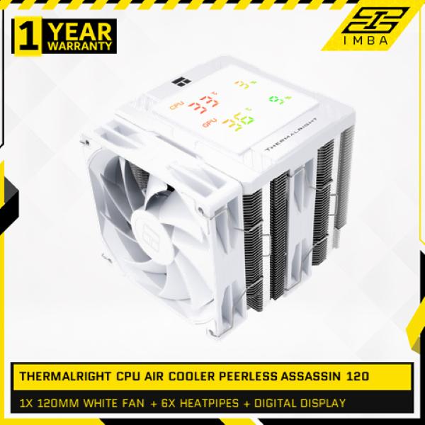 Promo THERMALRIGHT CPU AIR COOLER PEERLESS ASSASSIN 120 DIGITAL DUAL ...