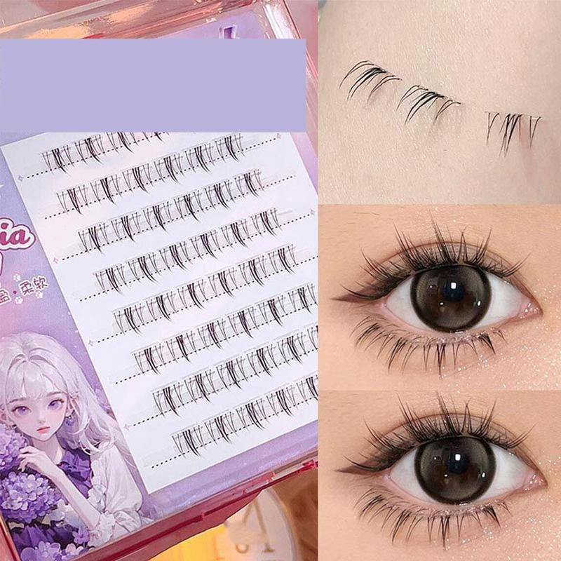 Glue-free False Eyelashes Self-adhesive Eyelash Self-adhesiv - TikTok ...
