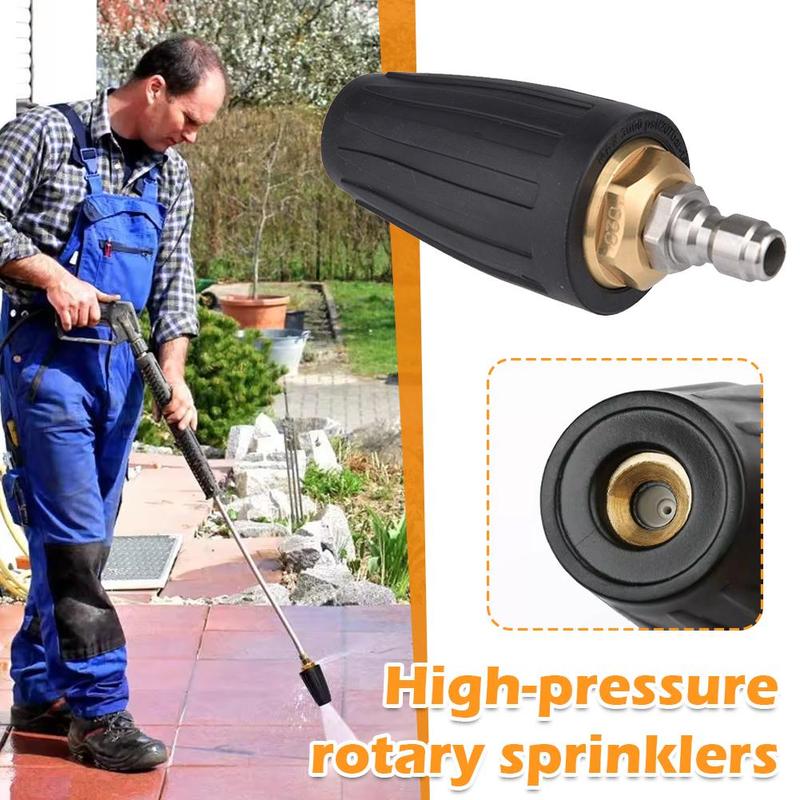 High Pressure Rotary Nozzle Pure Copper Ceramic Core Nozzle For ...