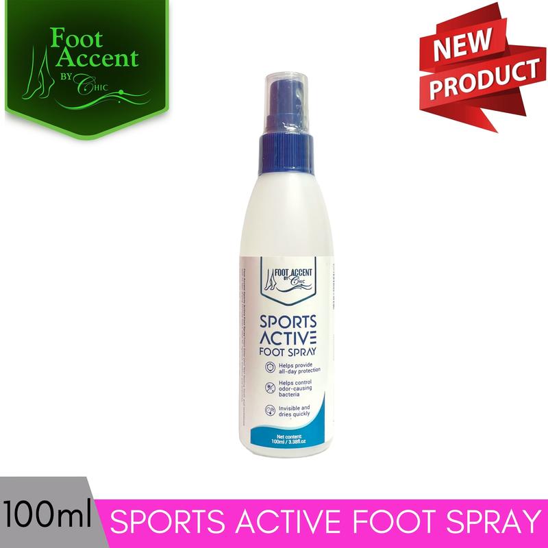 Foot Accent by Chic Sports Active Foot Spray - TikTok Shop Philippines