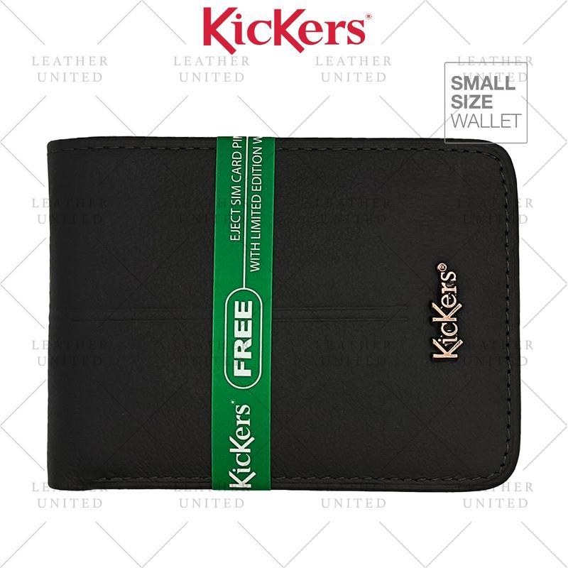 Kickers Genuine Top Grain Cow Leather Small Short Wallet #KEAK53800 ...