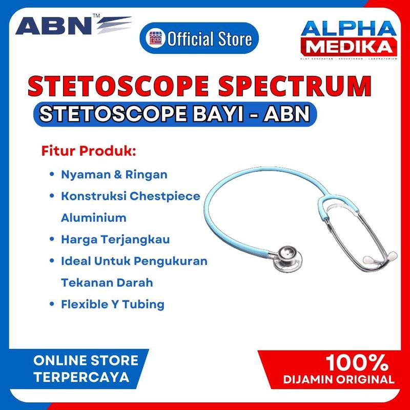 Stetoskop Spectrum Bayi Deteksi Cepat / ABN Spectrum Stethoscope - Shop ...