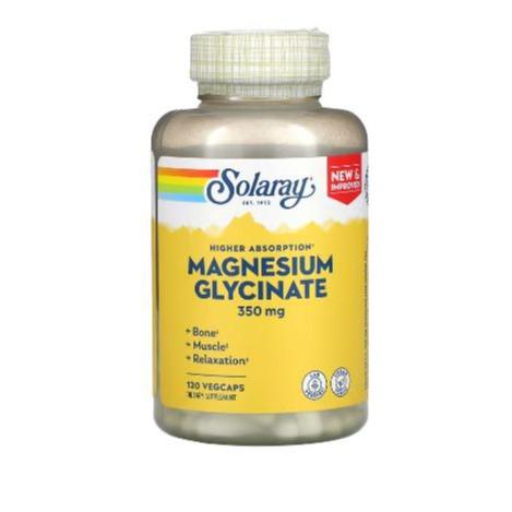 US BRAND Solaray, High Absorption MAGNESIUM GLYCINATE, 350mg - TikTok ...