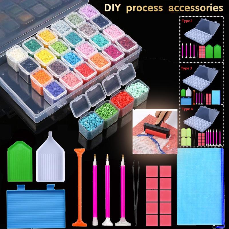 DIY Process Accessories Set Diamond Coating Tool Adhesive Drill - TikTok Shop Malaysia