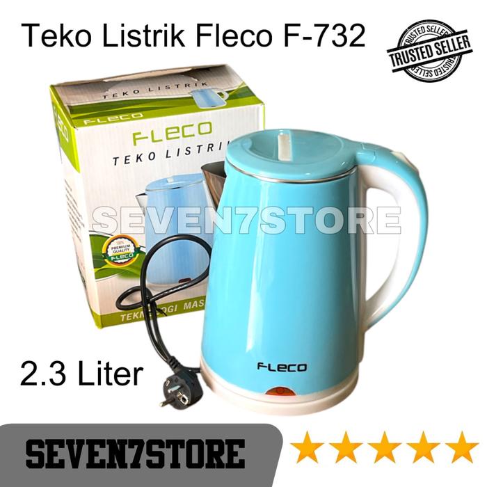 Jual Teko Listrik 2.3L Fleco F-723 Pemanas Air Listrik Otomatis Kettle ...