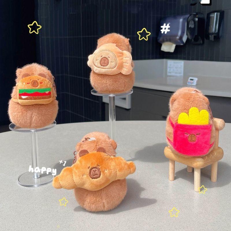 [1359 People Collected] Capybara Food Burger Fries Little Capybara ...