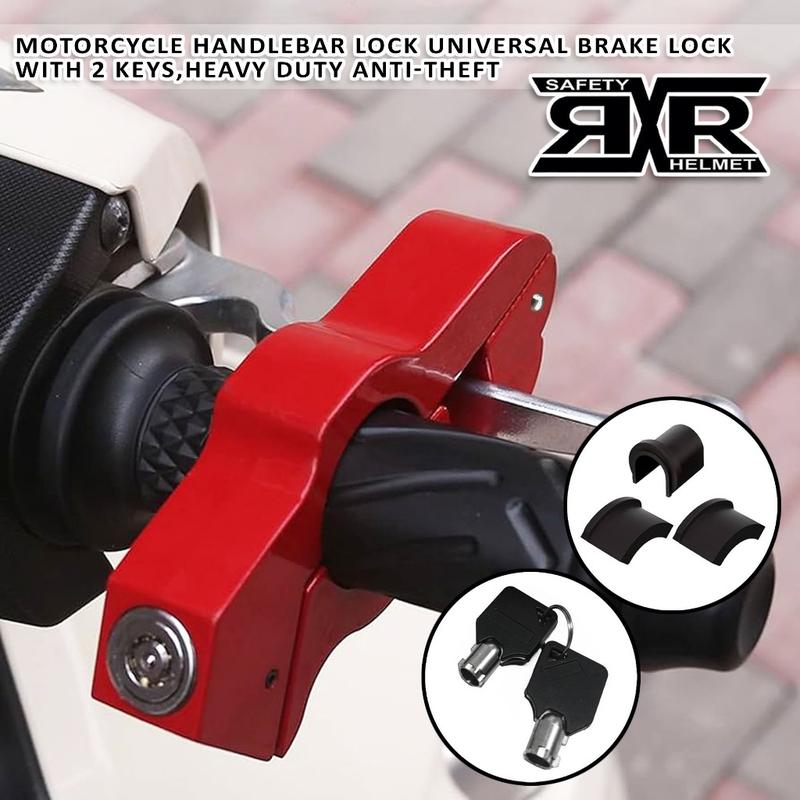 RXR Motorcycle Handlebar Lock Universal Motorbike Brake Lock - TikTok ...