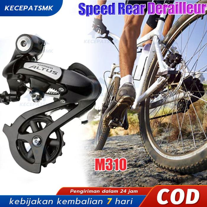 Promo M310 RD Shimano Altus 6/7/8/9 Speed Rear Derailleur Sepeda Lipat ...
