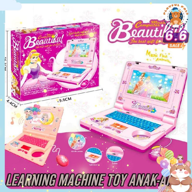 MAINAN LAPTOP ANAK-ANAK / MAINAN EDUKASI ANAK-ANAK / KIDS LAPTOP ...