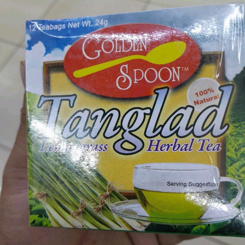 Golden Spoon Tanglad Herbal Tea 12 teabags x 24gramsq Beverage - TikTok ...