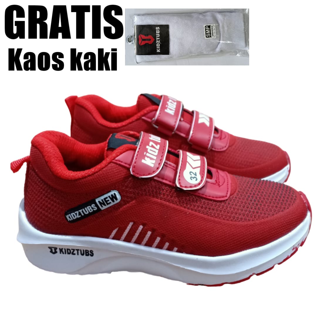 Jual Sepatu Sekolah Anak Laki Laki Warna Hitam Murah Perekat Usia PAUD ...