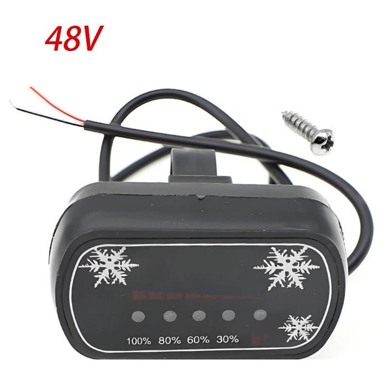 48V electric vehicle meter 48v battery mini power display electric ...