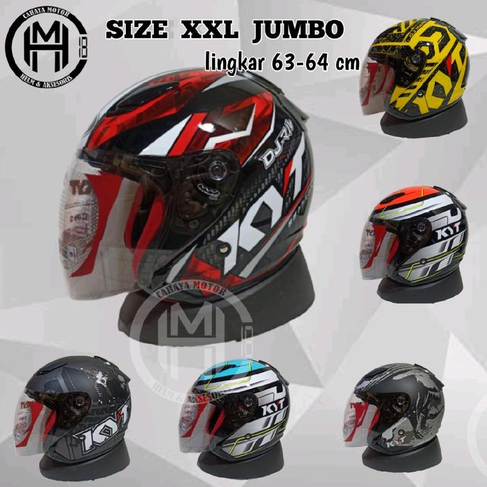 Jual HELM KYT DJ MARU Jumbo xxl | HELEM HALF FACE Motorcycle - SERI 16 ...
