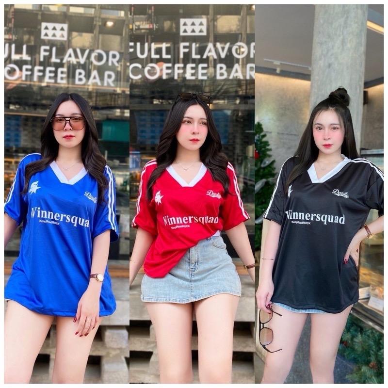 เสื้อกีฬา งานใหม่ ผู้หญิงผู้ชายใส่ได้ ผ้ากีฬา อก32-46 โอเวอร์ไซร้ ...