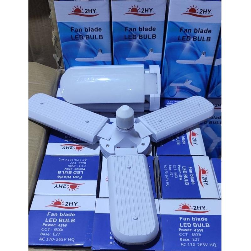 GXY Ceiling LED Bulb Fan Blade Foldable - TikTok Shop Philippines