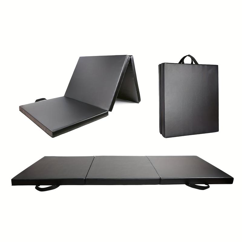 Tikar Senaman Gimnastik Lipat Hitam, 1pc, Tebal 5.08cm, Diperbuat ...