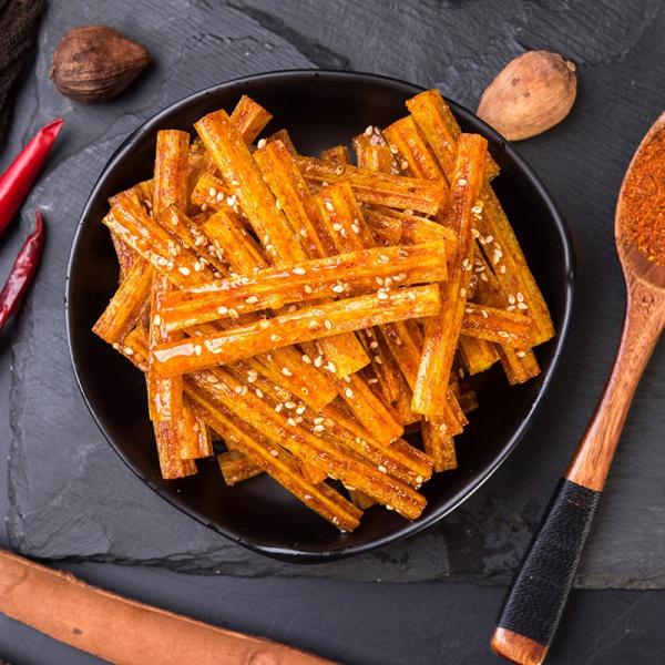 Childhood Snack Spicy Strip Classic Nostalgic Spicy Snack Dried ...
