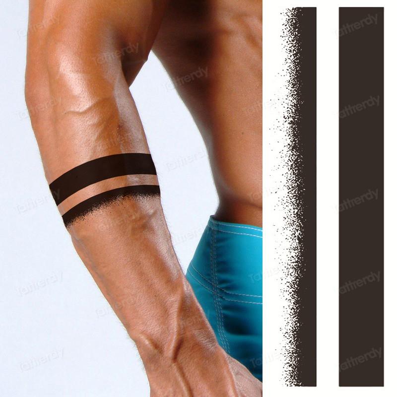 Herbal Juice ink Long Lasting Tattoo Sticker Armband Sleeve Arm ...