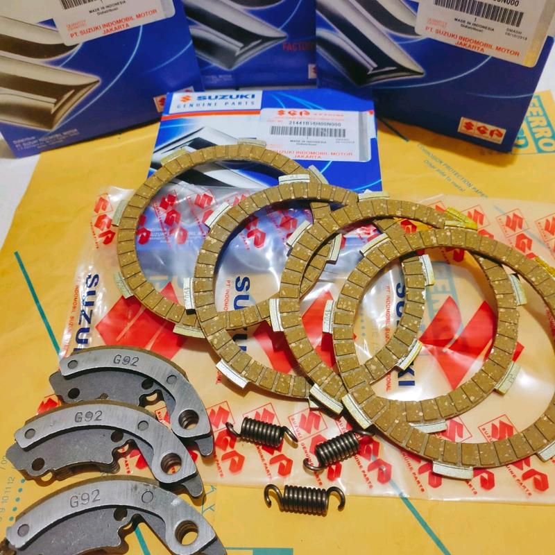 KAMPAS KOPLING PLUS KAMPAS GANDA ORIGINAL SUZUKI SMASH 110 OLD SMASH ...