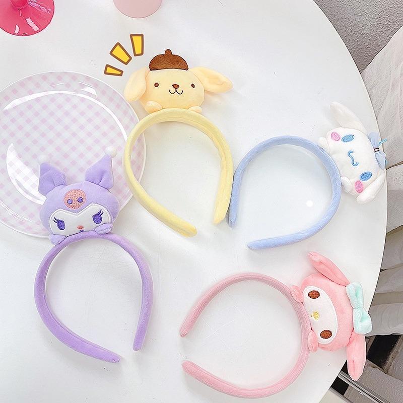 Bando Sanrio Lucu Kartun Korea/ Bando lotso Kuromi Headband Bandana ...